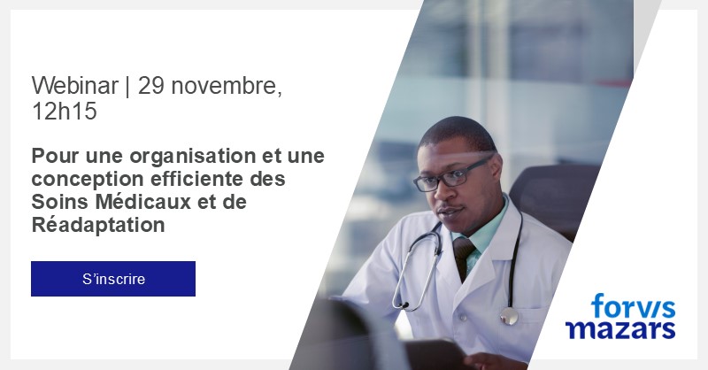 Webinar | Pour une organisation et une conception efficiente des Soins Médicaux et de ...