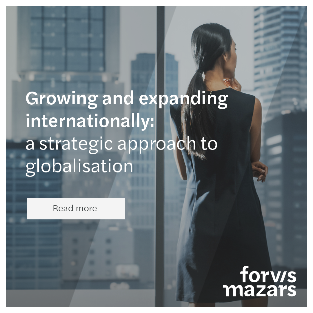 Growing and expanding internationally: a strategic approach to ...