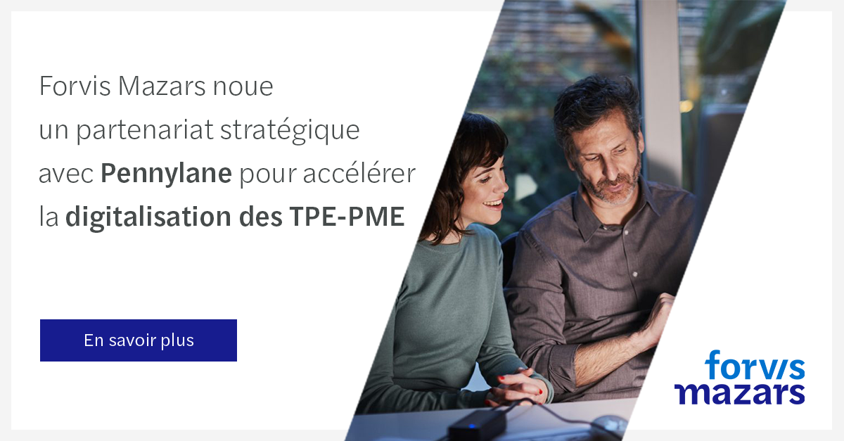 CP juillet 2025 | Forvis Mazars noue un partenariat stratégique avec Pennylane pour accélérer la ...