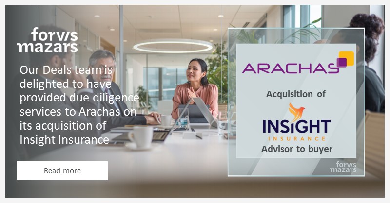 Arachas Corporate Brokers acquire Insight Insurance - Forvis Mazars ...