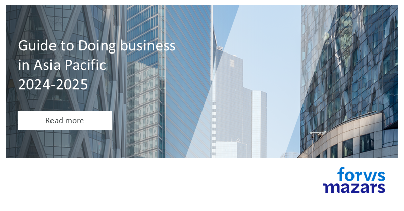 Doing business in Asia Pacific 2024-2025 Forvis Mazars Philippines ...