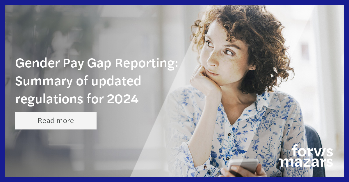 Gender Pay Gap Reporting: Summary of updated regulations for 2024 ...