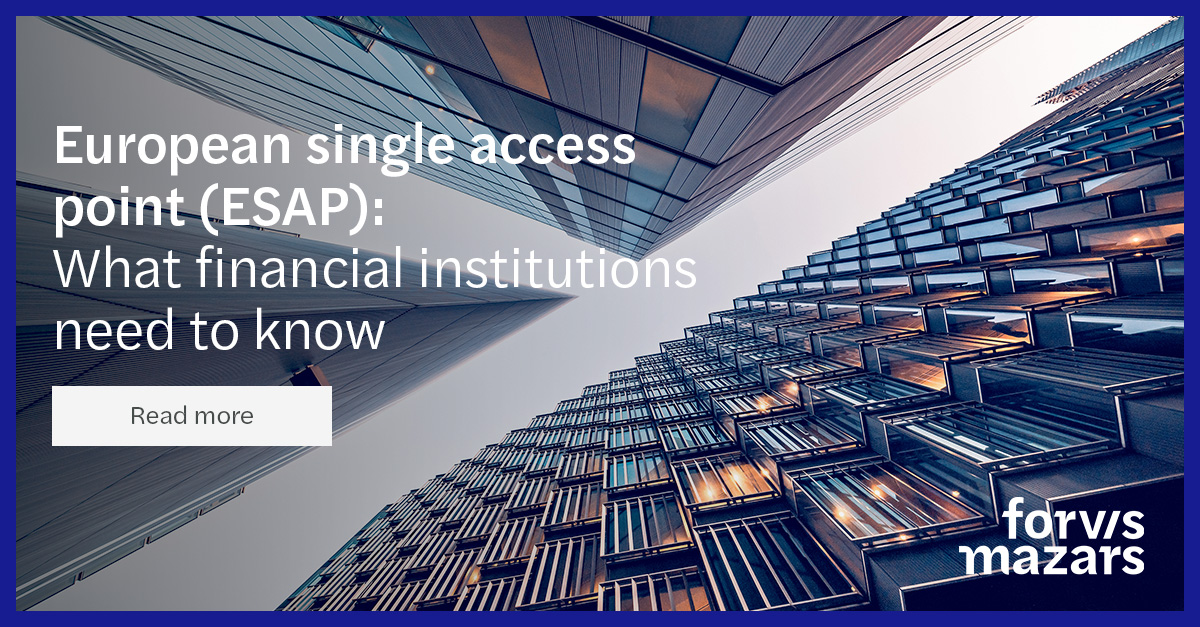 European Single Access Point (ESAP): A Guide to EU Financial ...