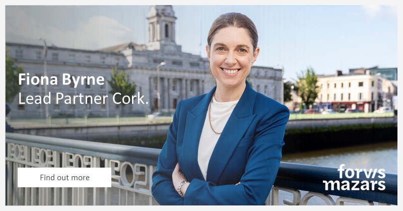 Partner Profile: Fiona Byrne, Lead Partner, Cork - Forvis Mazars