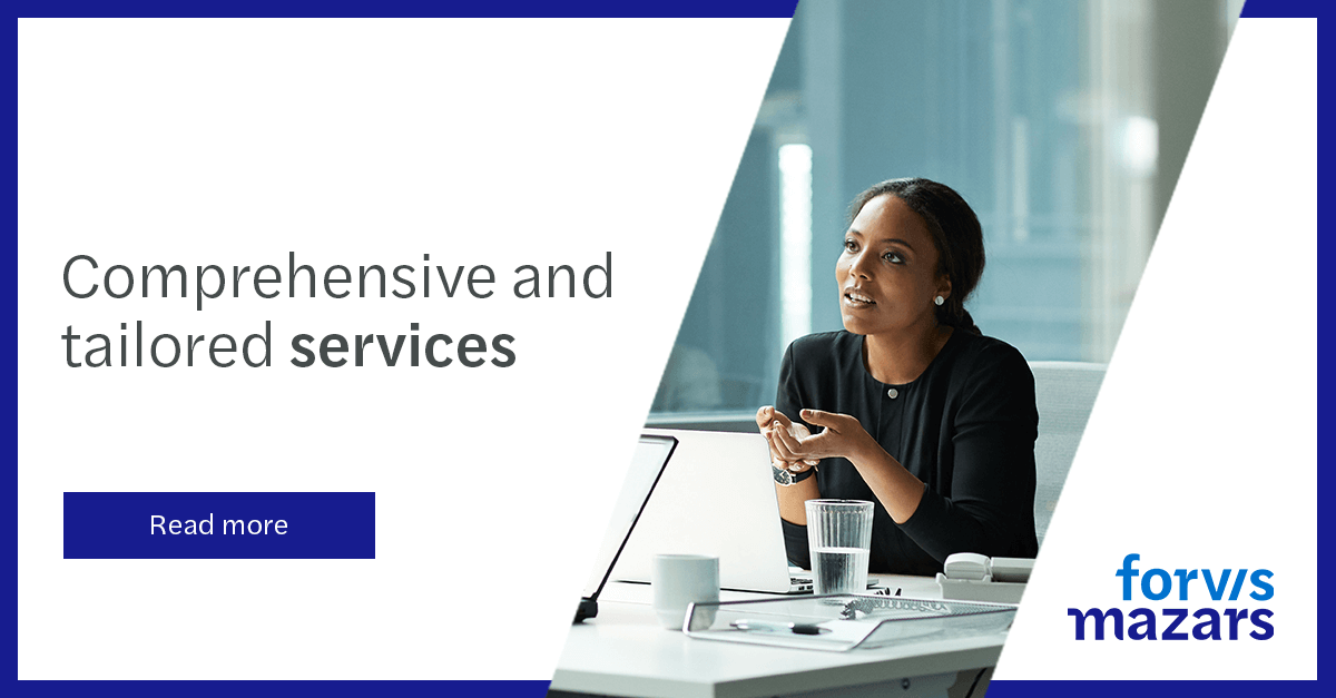 Best audit, tax, advisory & consulting firm - Forvis Mazars - United ...