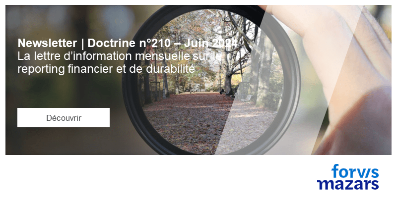 Doctrine n°210 - Juin 2024 - Forvis Mazars - France