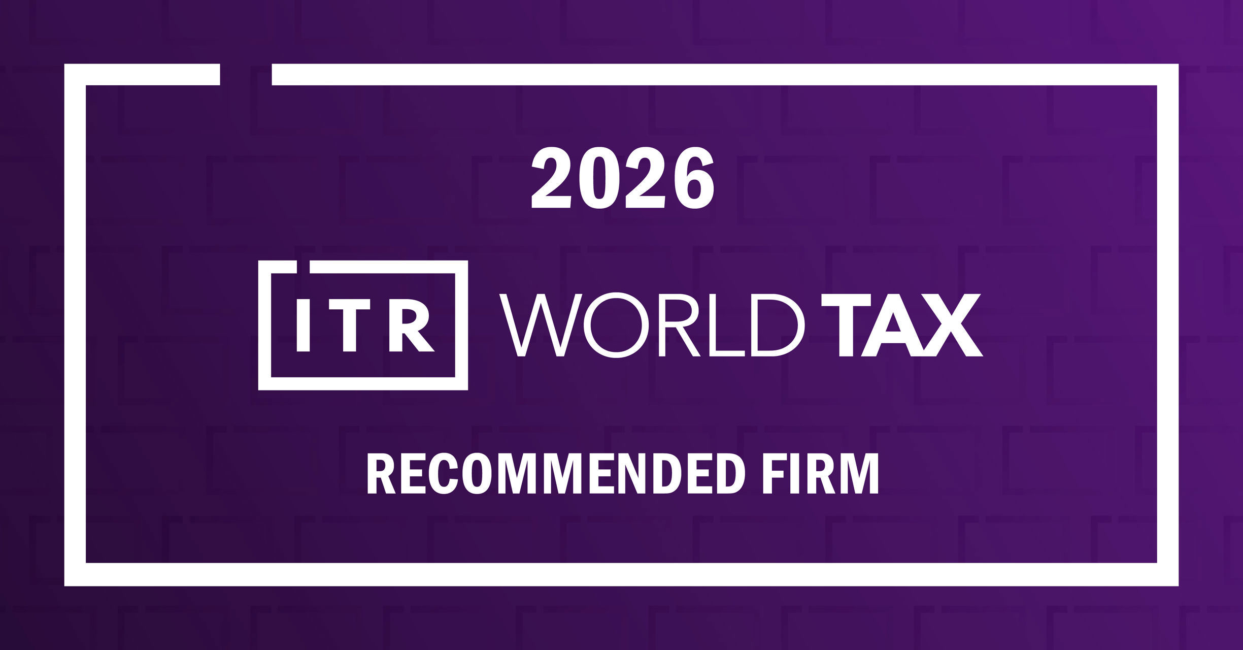 Framgångar i årets ITR World Tax-ranking! - Forvis Mazars