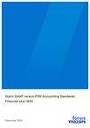 Publication ‘Dutch GAAP versus IFRS Accounting Standards’ - Forvis Mazars