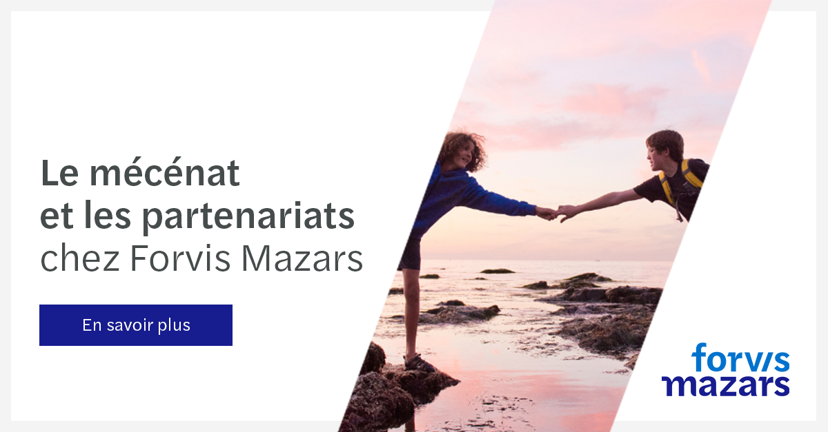Le mécénat et les partenariats chez Forvis Mazars - Forvis Mazars - France