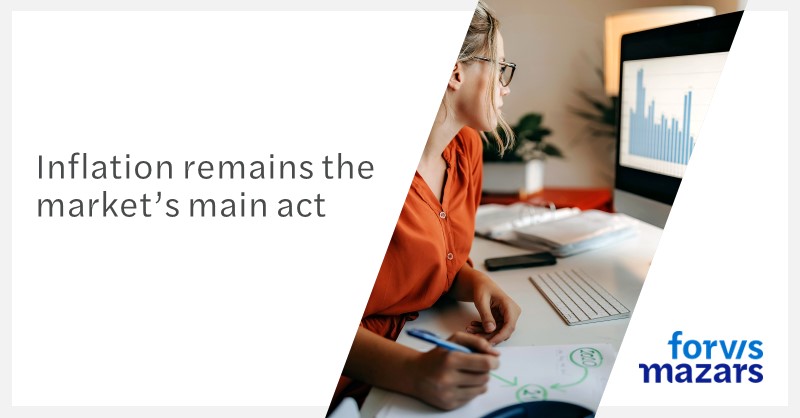 Inflation remains the market’s main act - Forvis Mazars - United Kingdom