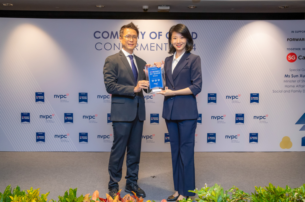 Forvis Mazars in Singapore conferred Company of Good - Forvis Mazars - Singapore