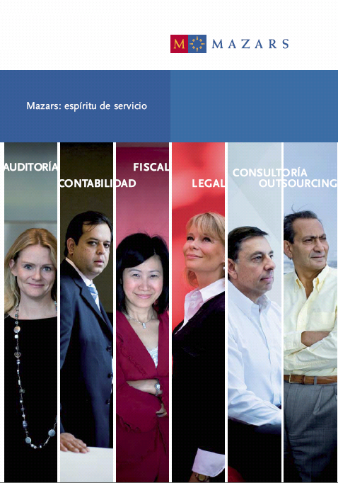 Mazars en pocas palabras en una nueva brochure - Forvis Mazars - España