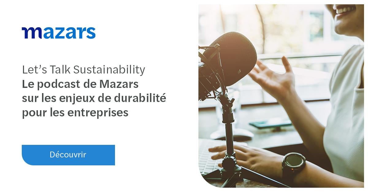 Podcast | "Let's talk sustainability" - Forvis Mazars