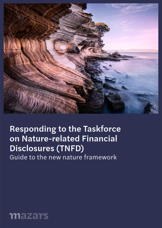 Responding to the Taskforce on Nature-related Financial Disclosures ...