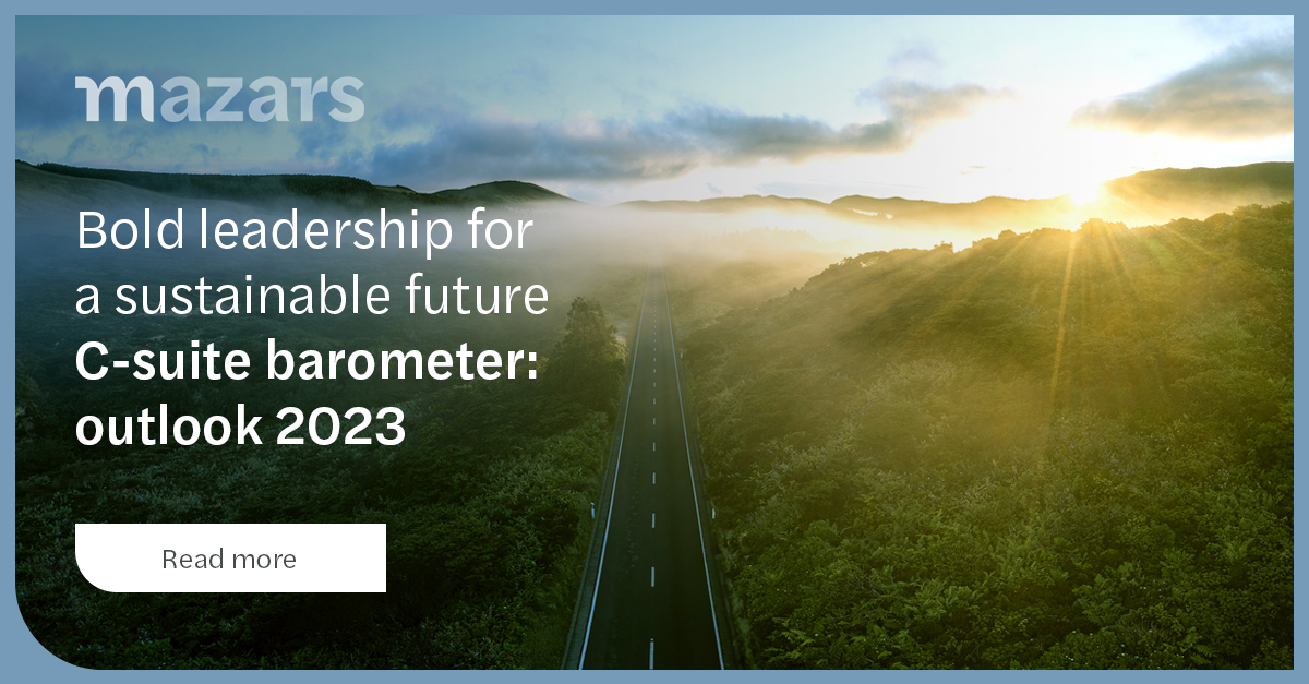 Mazars C-suite barometer 2023 - Forvis Mazars