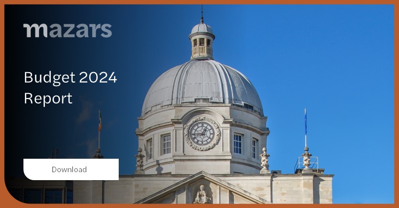 Budget 2024 report - Forvis Mazars