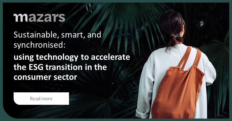 Using technology to accelerate the ESG transition in the consumer ...